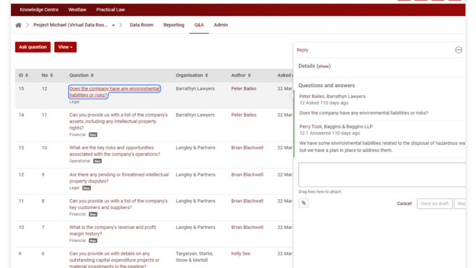 HighQ Virtual Data Rooms | New Zealand | Thomson Reuters