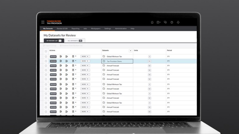 Onesource Tax Provision Features: Streamline Reporting | New Zealand ...